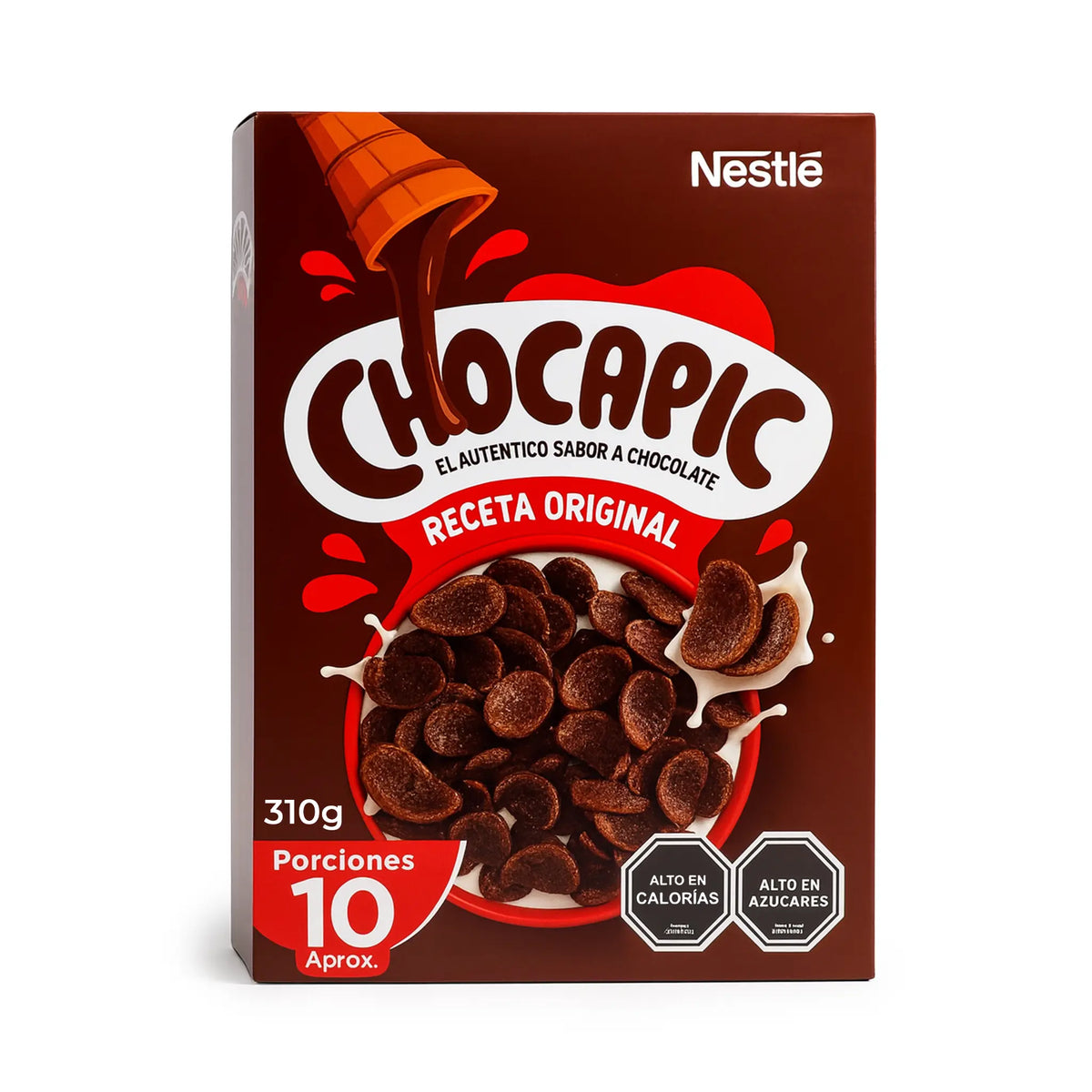 Chocapic Chocolate Cereal - Nestlé 310g | Grano entero y fibra - ChinChile